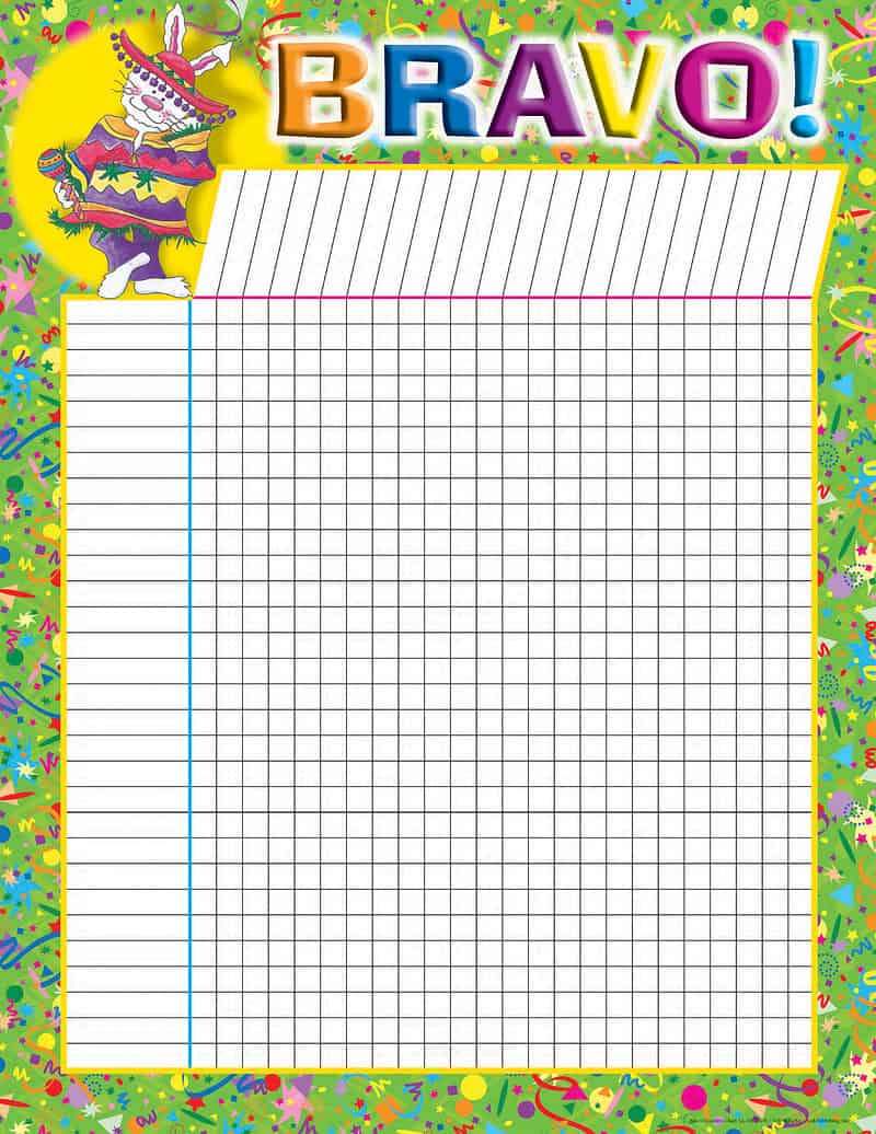 Calendar & Incentive Chart Set - Gold - Barker Creek Publishing