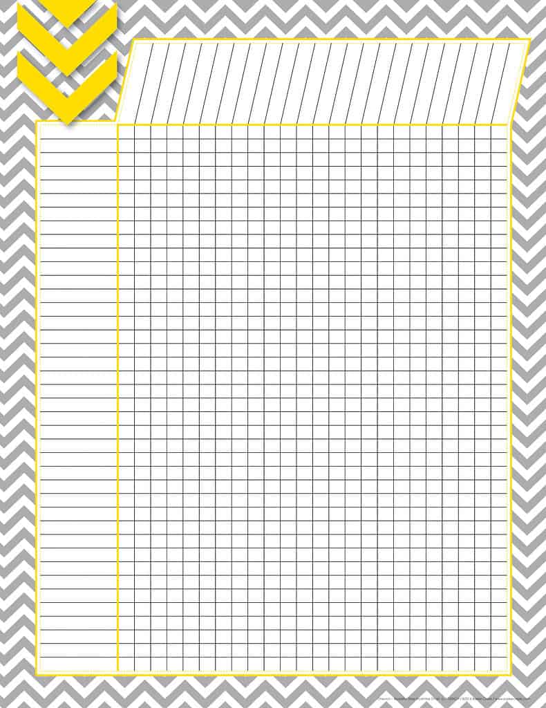 Calendar & Incentive Chart Set - Gold - Barker Creek Publishing