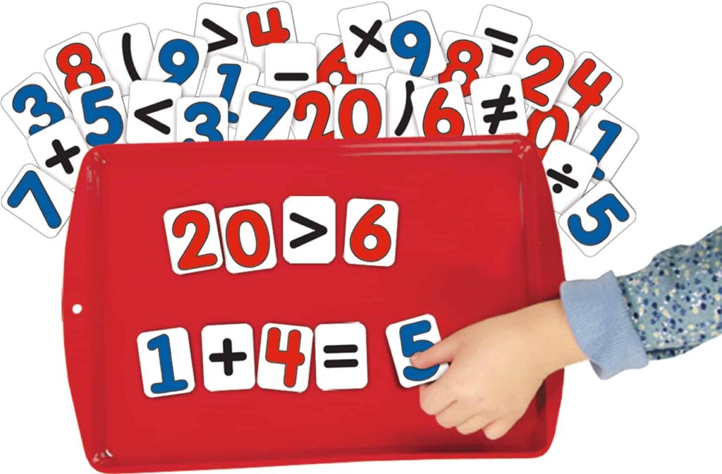 Learning Magnets® - Numbers & Math Signs, 30 Magnetic Pieces/Package ...