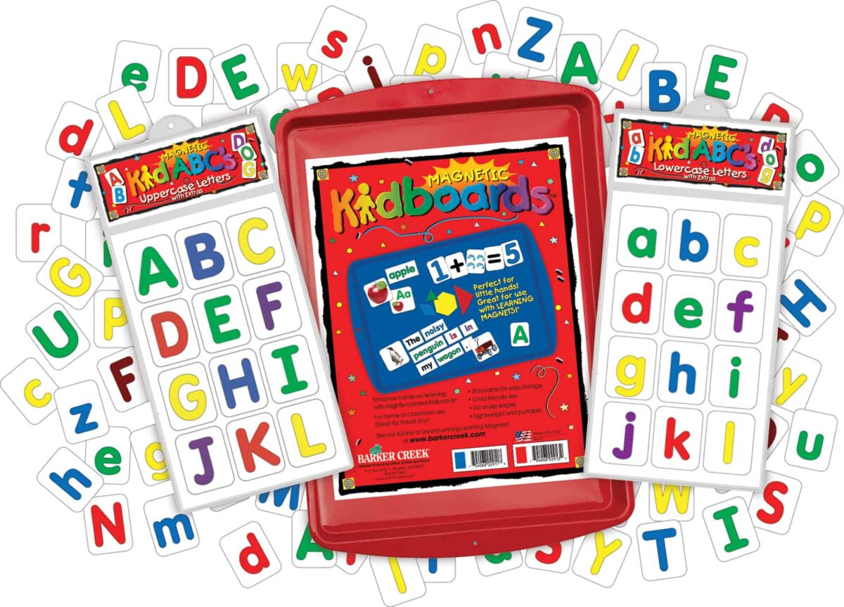 Learning Magnets® - Letters Activity Kit - Barker Creek Publishing