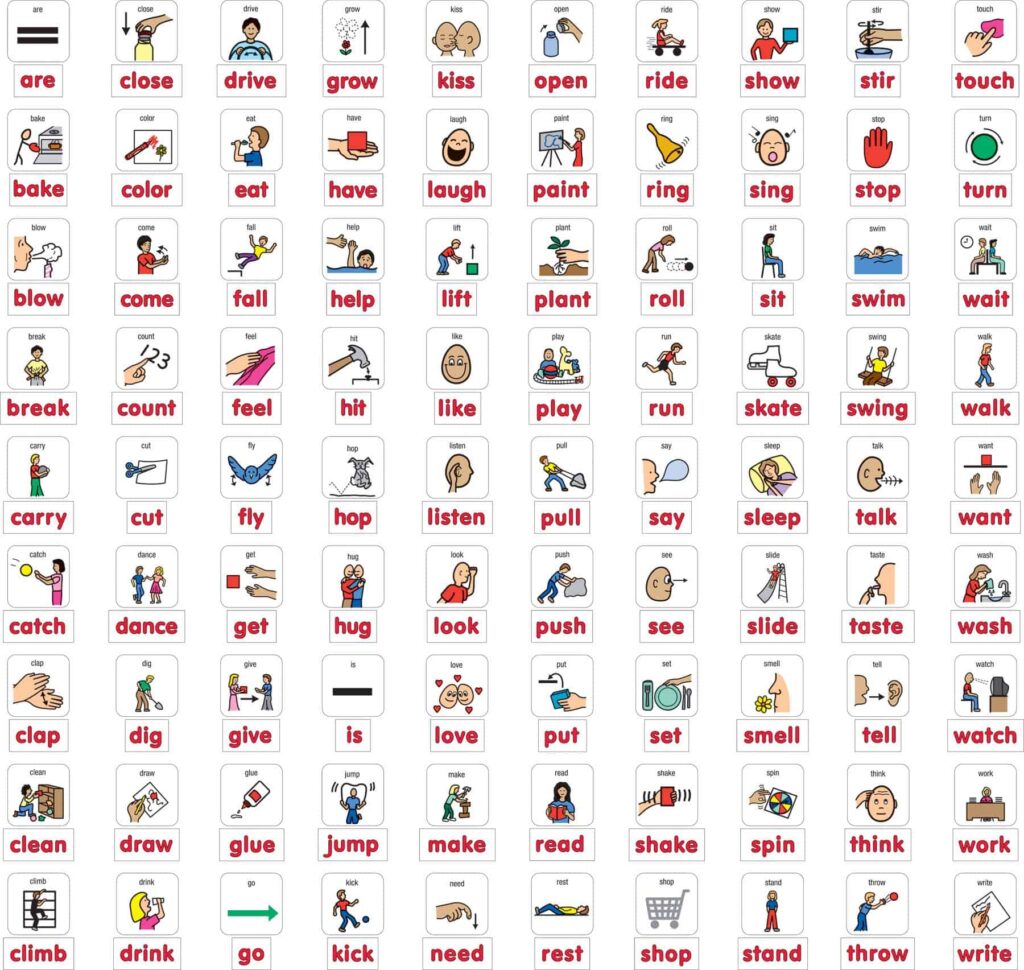 Learning Magnets® - 90 PCS® Verbs - Barker Creek Publishing