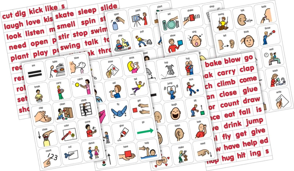 Learning Magnets® - 90 PCS® Verbs - Barker Creek Publishing