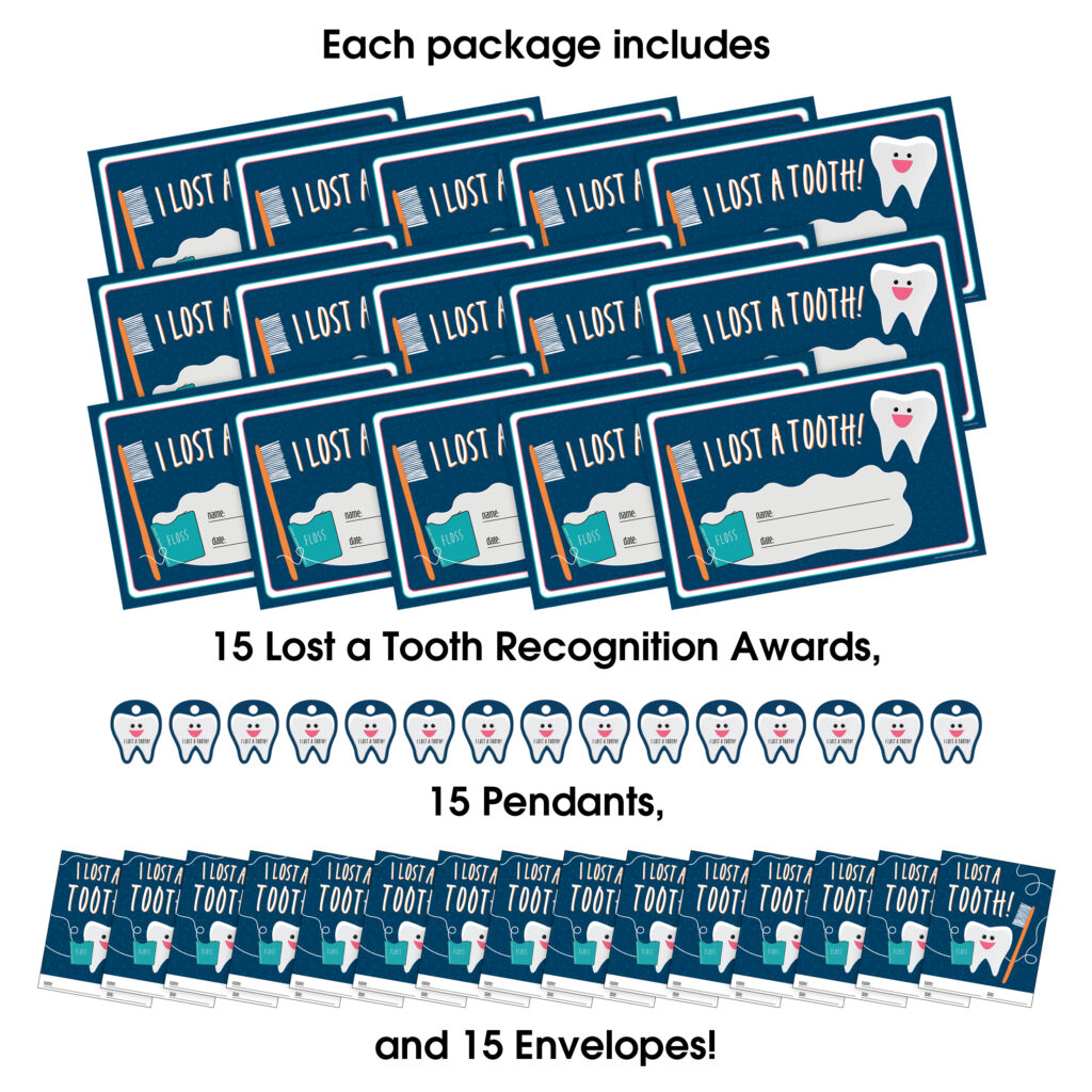 Lost a Tooth Classroom Set, 62 per Set - Barker Creek Publishing